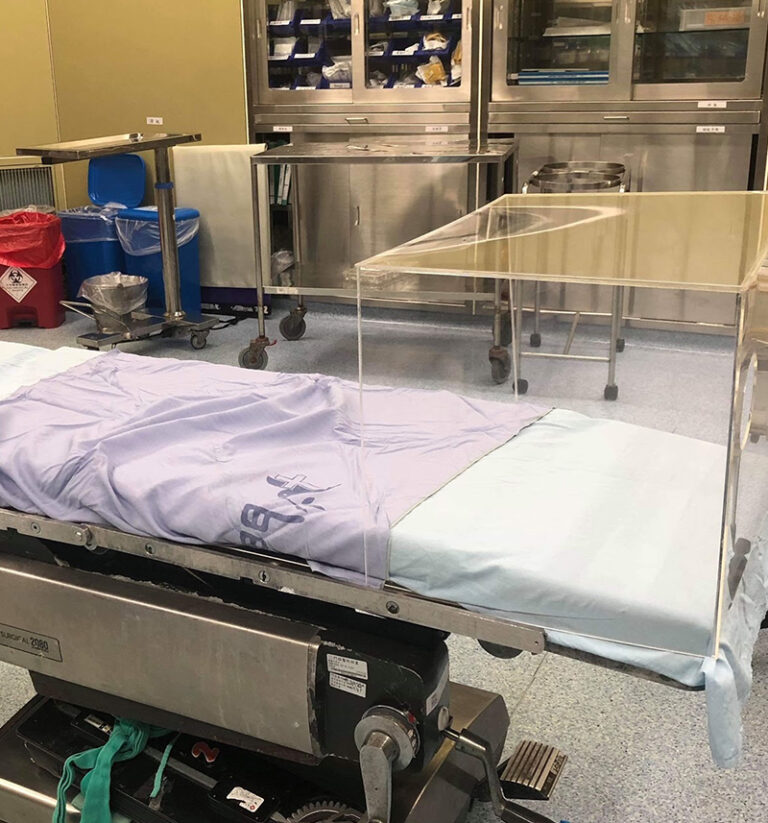 Intubation Box – (Part # CV19-DHG) – Covid-19 Guards