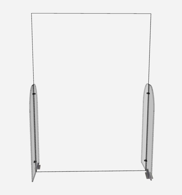 Single Panel Guard – (Part # CV19-SPG-K) – Covid-19 Guards