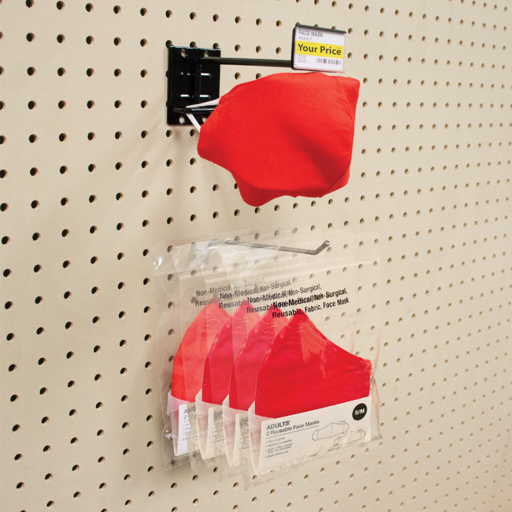 Mask Display with Price Holder for Adult Size Mask – (Part # CV19-MDPH3 ...